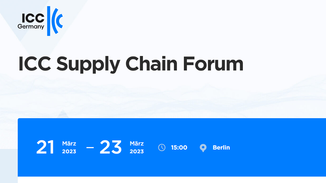 Insights / “ICC Supply Chain Forum” | GCBHR