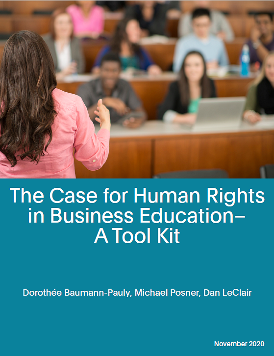 Insights / “The Case for Human Rights in Business Education - A Tool ...